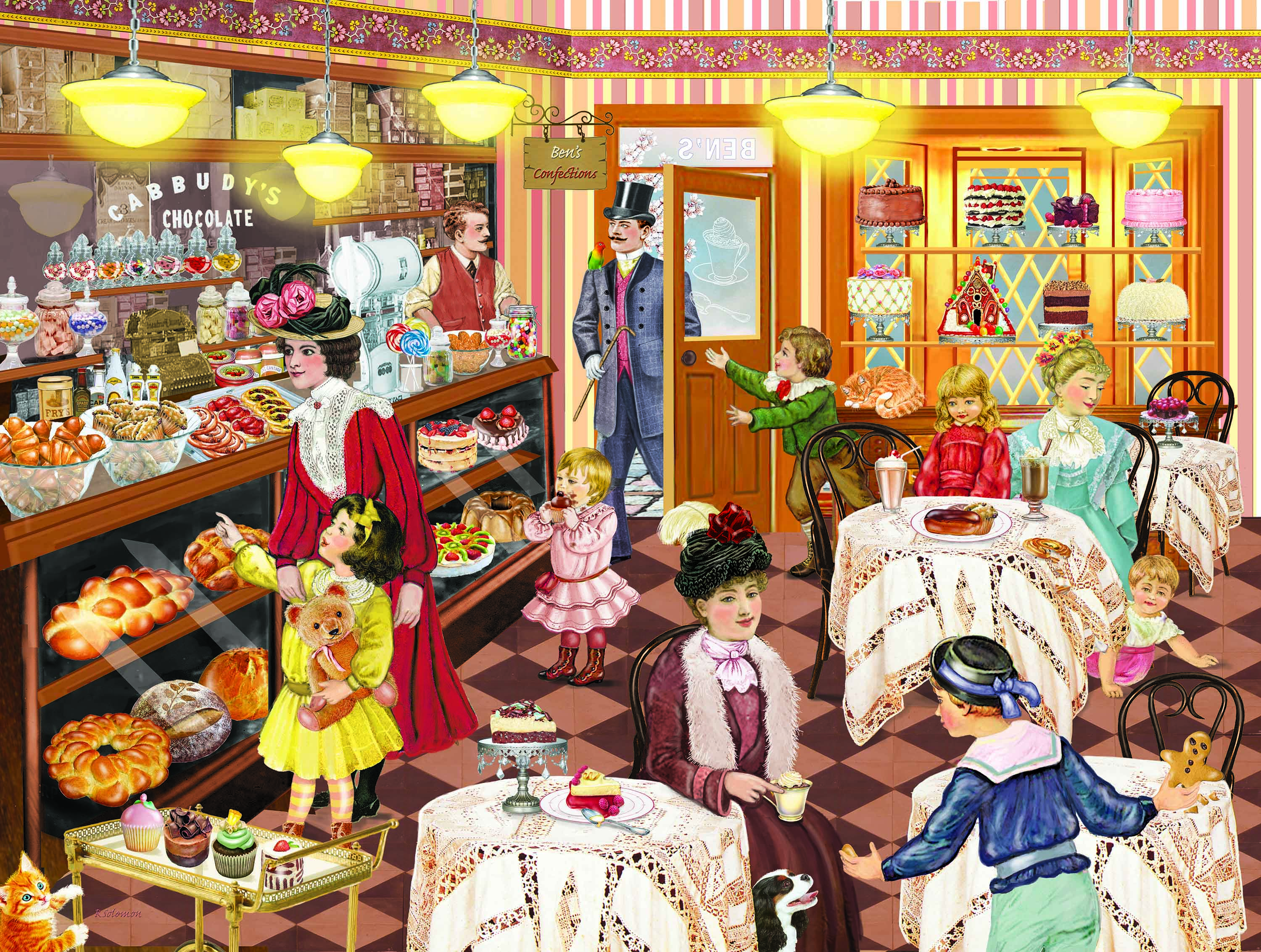 ASST CASSE-TÊTE ROSILAN SOLOMON 300-500-550 PIÈCES - CASSE-TÊTES ...