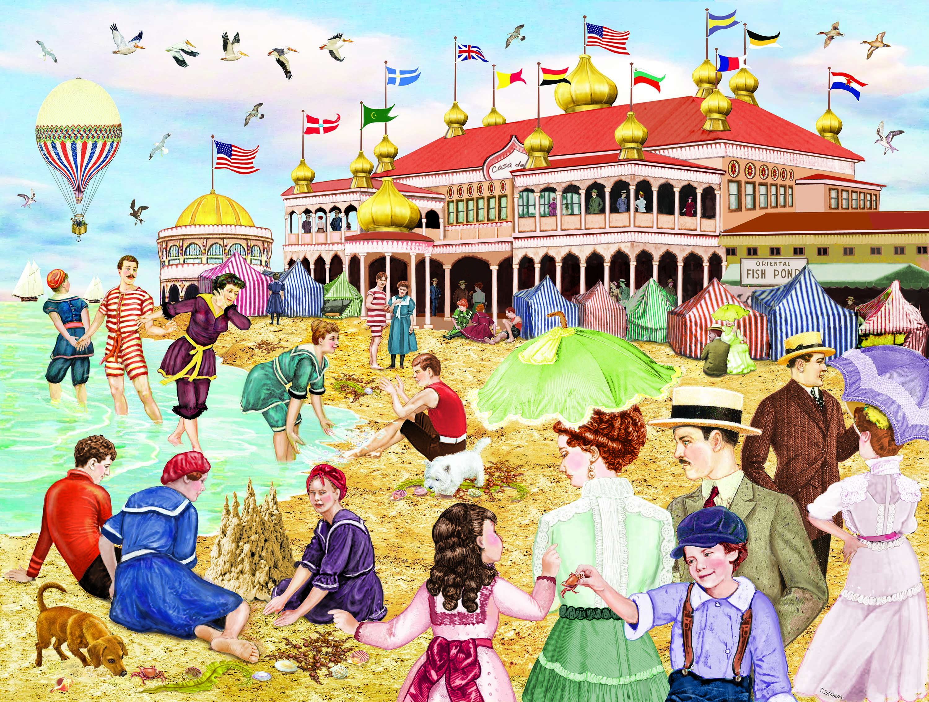 ASST CASSE-TÊTE ROSILAN SOLOMON 300-500-550 PIÈCES - CASSE-TÊTES ...