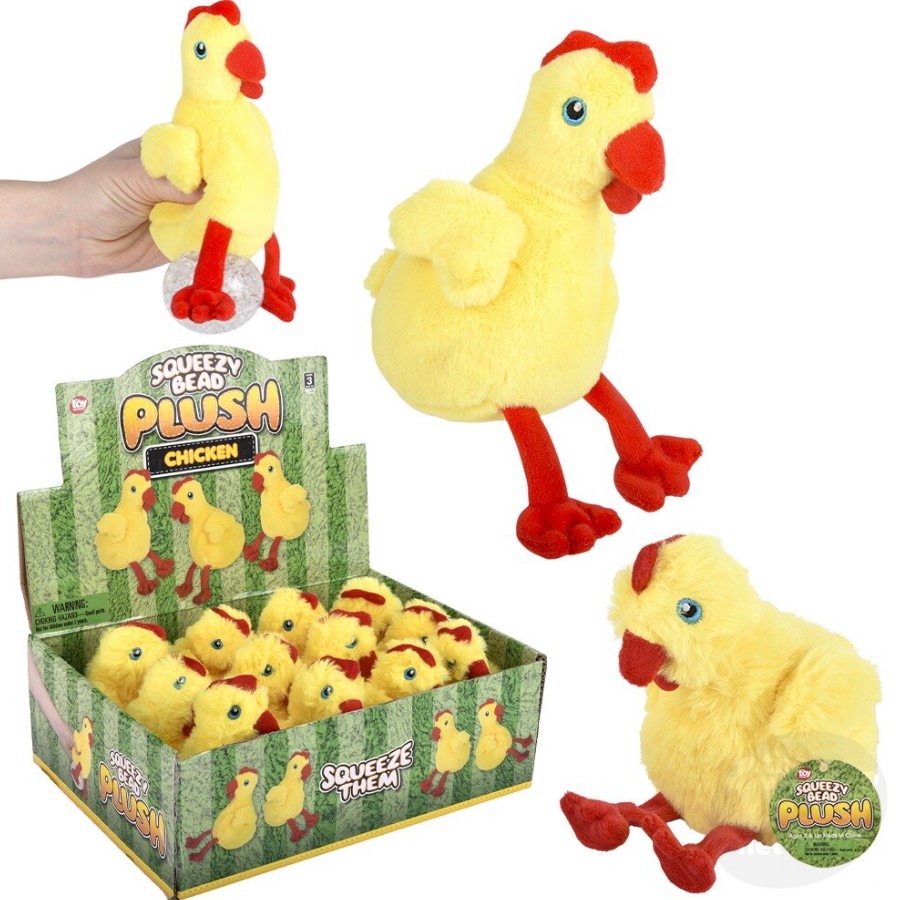 PELUCHE POUSSIN À SQUEEZY 12 CM (4,75") - MATÉRIEL SPÉCIALISÉ À L ...