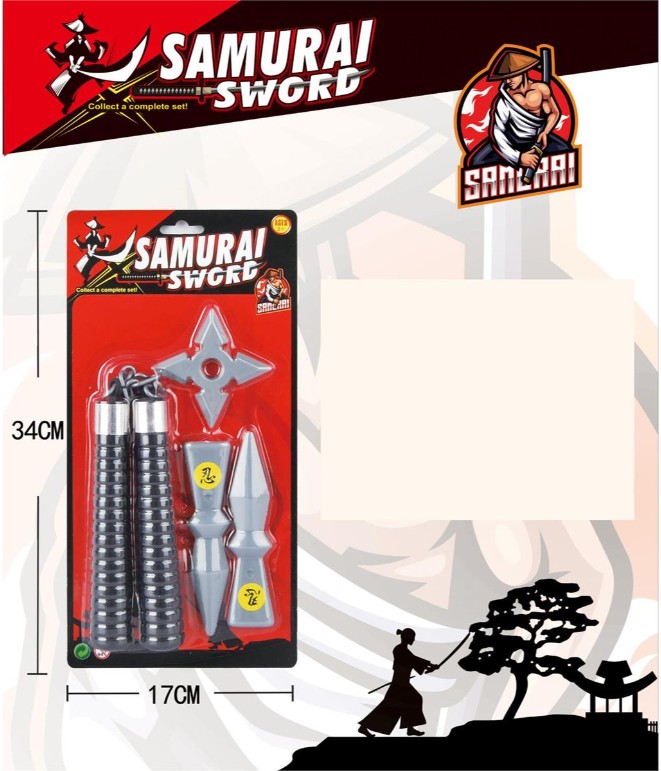 ARMES DE NINJA – NUNCHAKU, SHURIKEN ET KUNAIS - CAMIONS, ARMES ET ...