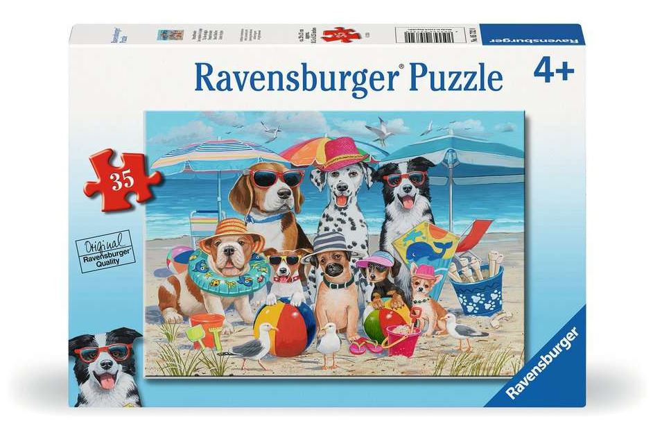 RAVENSBURGER CASSE-TÊTE DE 35 PIÈCES - BEACH BUDDIES #05732 - CASSE ...