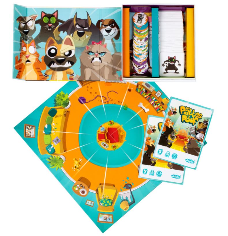 JEU LES PATTES A POUF - JEUX DE SOCIÉTÉ / Préscolaire (5 ans et ...