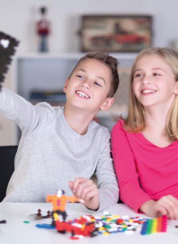 BLOC PLUS PLUS - BOÎTE DE RANGEMENT - MÉLANGE DE 2400 PIÈCES ...