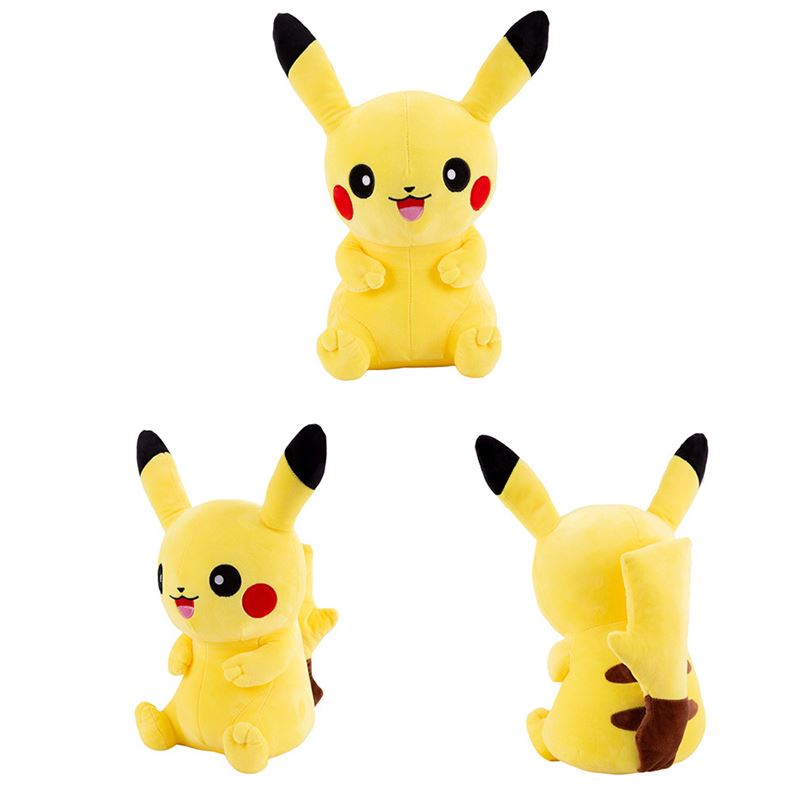 PELUCHE - PIKACHU 40 CM (16") (POKEMON) - PELUCHES / Peluches cinéma / télé