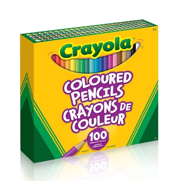 CRAYOLA - 100 CRAYONS À COLORIER - BRICOLAGE / Dessin, peinture et ...