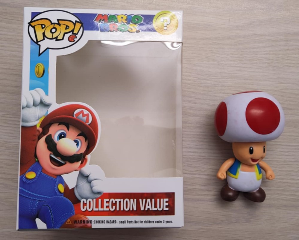 FIGURINE MARIO BROS - TOAD (STYLE POP) - CAMIONS, ARMES ET SUPERHÉROS ...