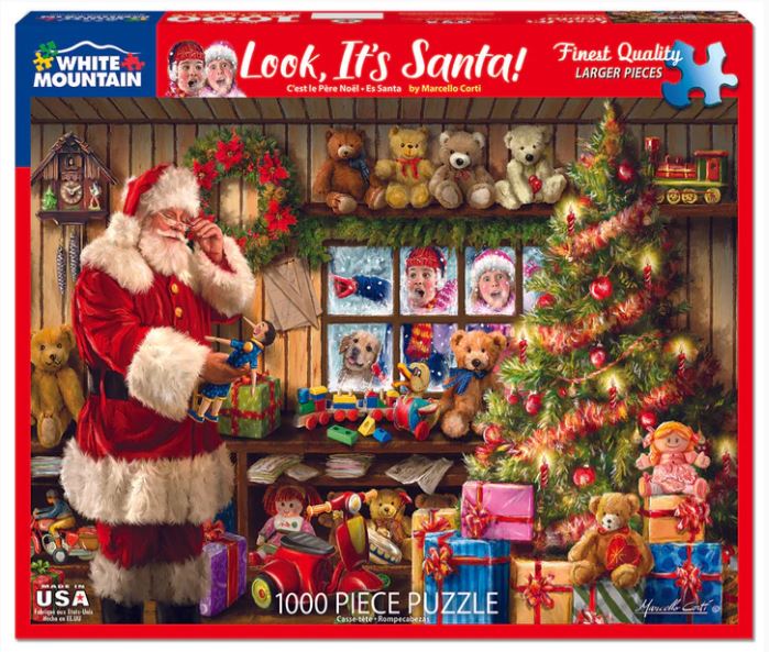 WHITE MOUNTAIN CASSE-TÊTE 1000 PIÈCES (LARGES PIÈCES) - REGARDEZ, C'EST ...