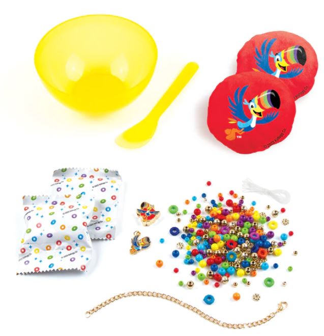 MAKE IT REAL- KELLOGGS FROOT LOOPS ENSEMBLE BRACELETS À CRÉER ...