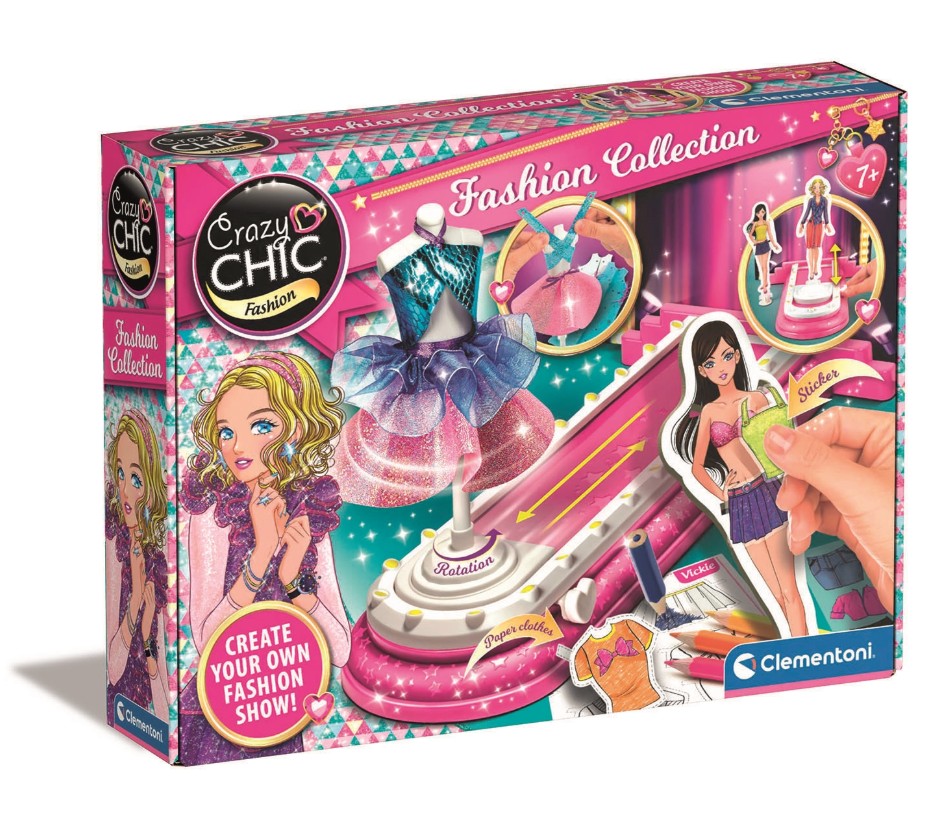 CLEMENTONI - CRAZY CHIC - COLLECTION MODE - BRICOLAGE / Activités créatives