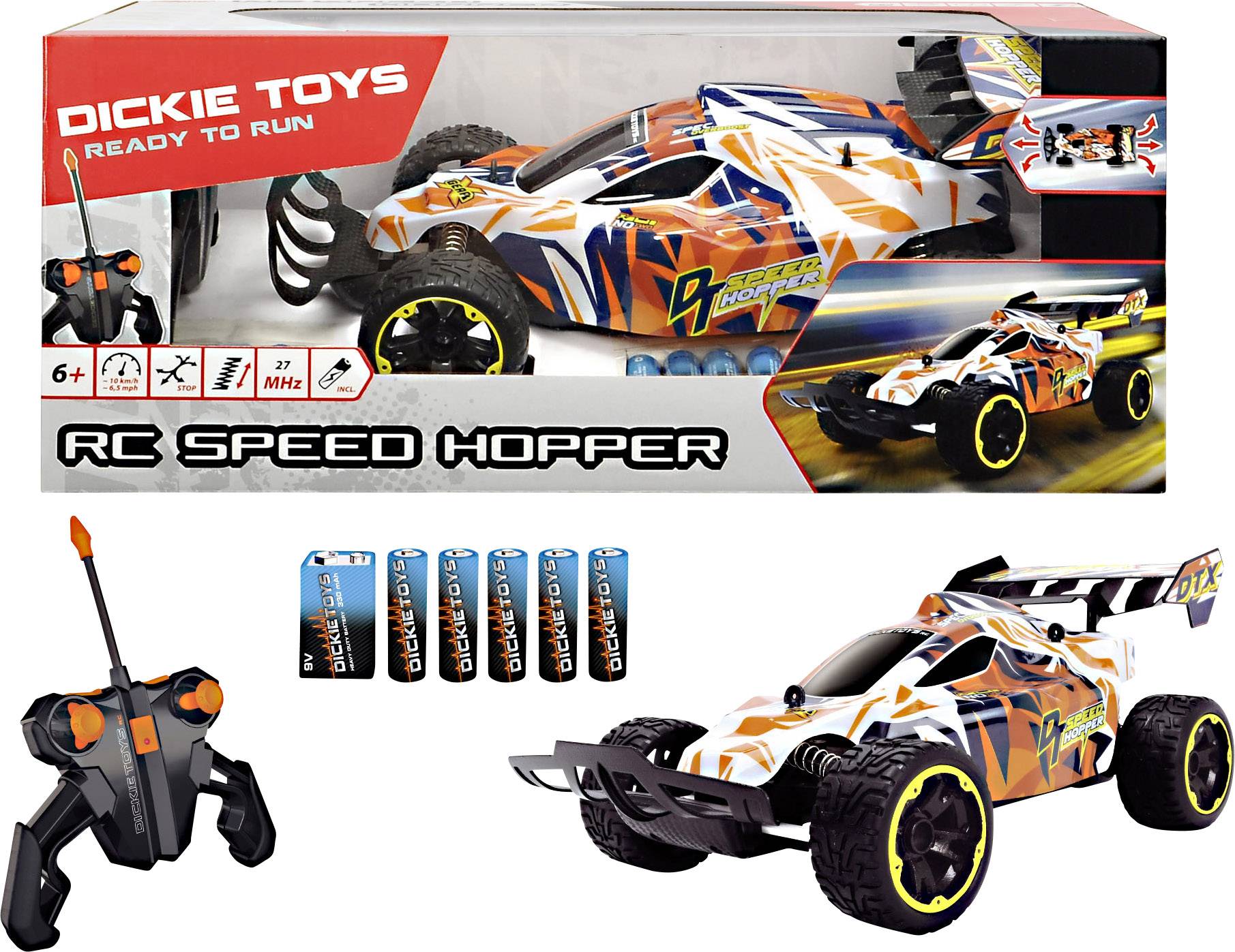 DICKIE TOYS RC SPEED HOPPER - TÉLÉGUIDÉ / Sur la terre