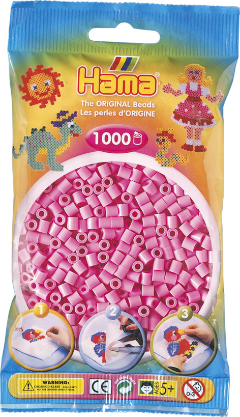 HAMA - SAC PERLES HAMA ROSE PASTEL - BRICOLAGE / Hama