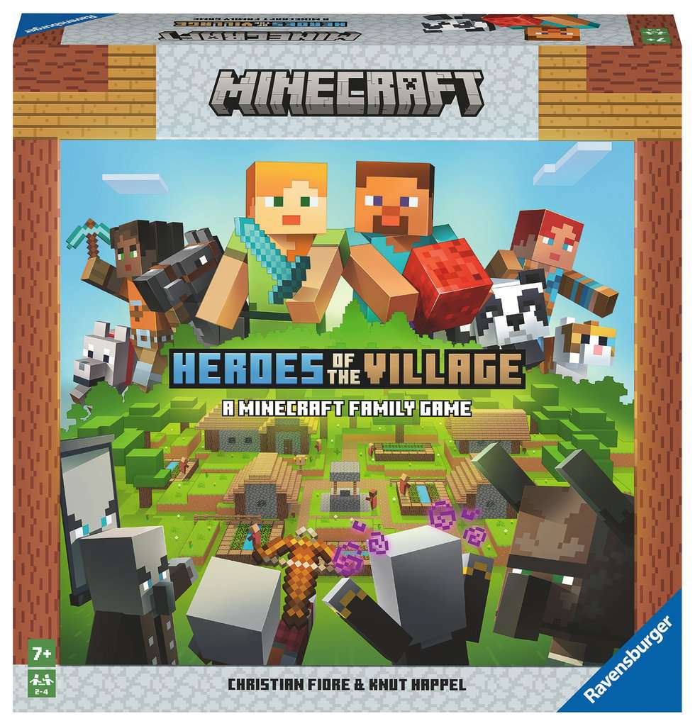 JEU RAVENSBURGER MINECRAFT - HEROES OF THE VILLAGE - JEUX DE SOCIÉTÉ ...