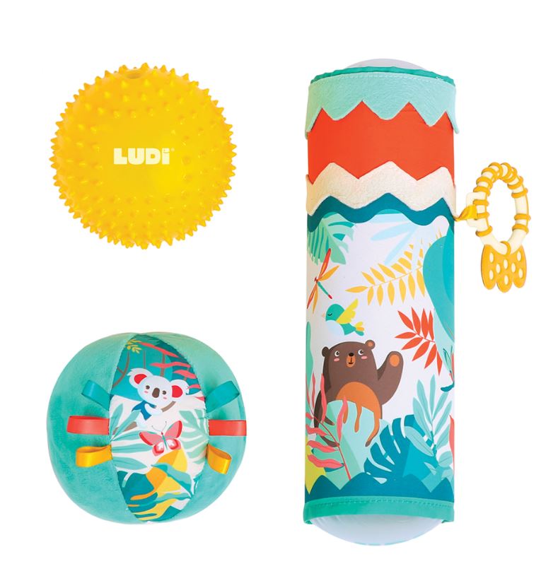 LUDI - COFFRET SENSORIEL - BÉBÉ / Jouets Classiques