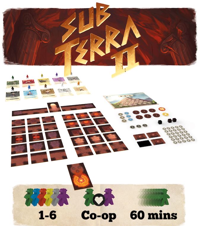 JEU SUB TERRA II - JEUX DE SOCIÉTÉ / Adultes (passionnés des jeux)