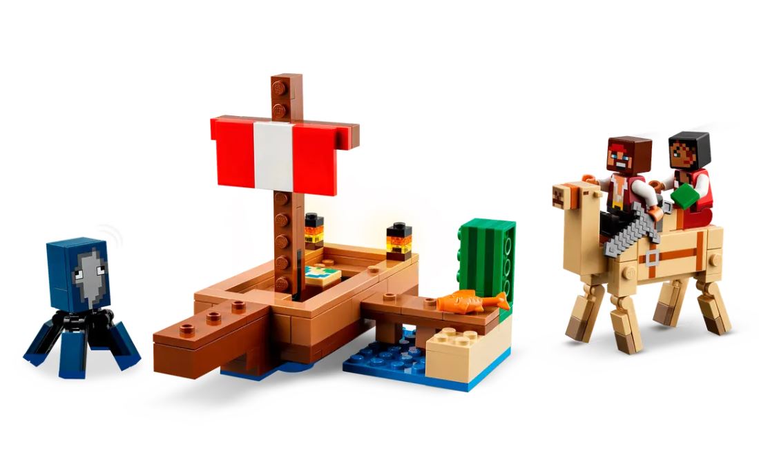 LEGO MINECRAFT - LE VOYAGE DU BATEAU DE PIRATES #21259 - LEGO / Minecraft