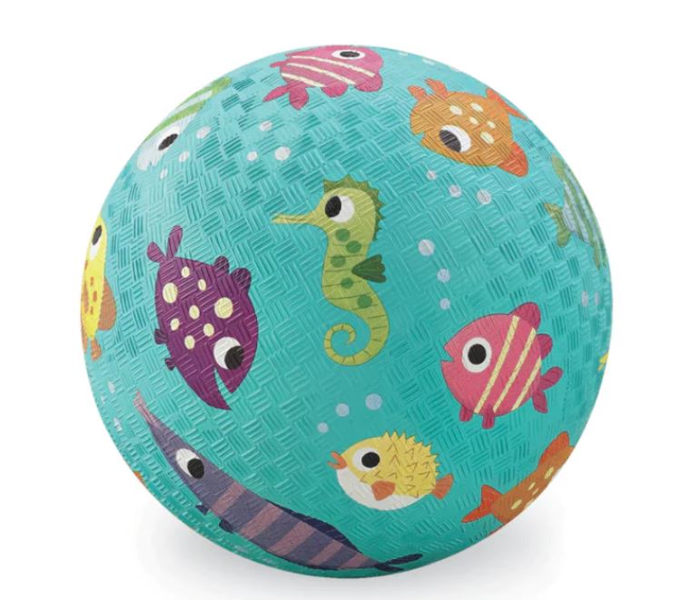 BALLON TURQUOISE 5" - POISSONS - BABIOLES / Balles et ballons