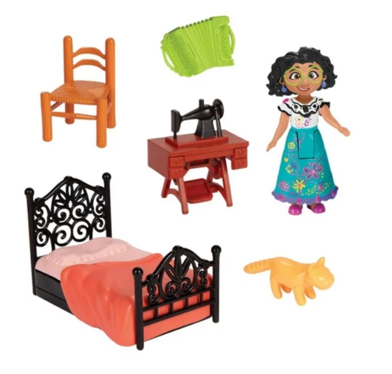 ENCANTO DISNEY - ENSEMBLE D'ACCESSOIRES POUR PETITE POUPÉE ET CHAMBRE ...