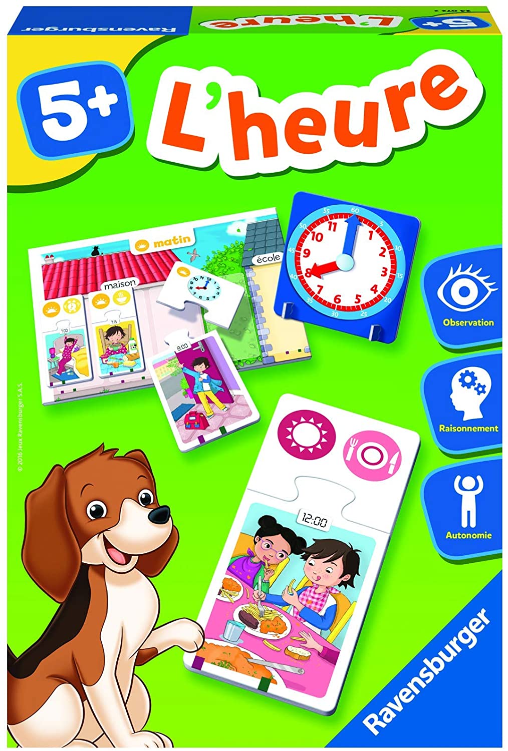 JEU L'HEURE - JEUX DE SOCIÉTÉ / Préscolaire (5 ans et -) (avant de ...