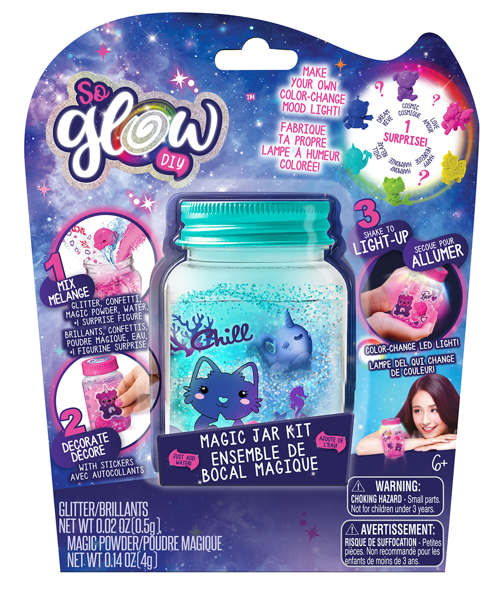 // SO GLOW - MINI ENSEMBLE DE BOCAL MAGIQUE - BABIOLES / Glue (slime)