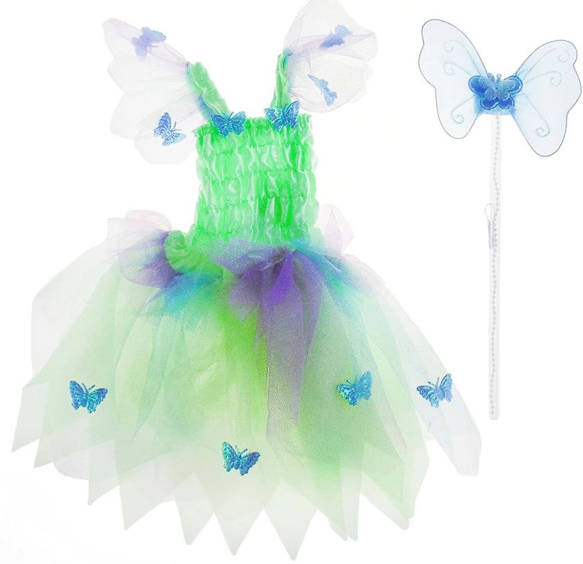 ROBE POUPÉE PAPILLON AILES VERTE - POUPÉES, BARBIE ET FIGURINES ...