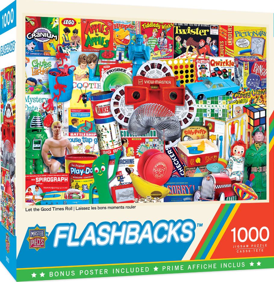 MASTERPIECES FLASHBACKS CASSE-TÊTE 1000PCS - LAISSEZ LES BONS MOMENTS ...