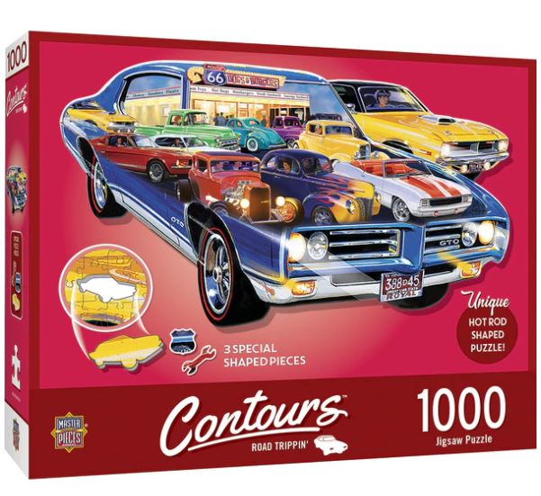 MASTERPIECES SILHOUETTE CASSE-TÊTE 1000 PIÈCES - VOITURES #275-71957 ...