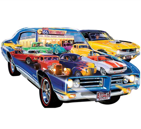 MASTERPIECES SILHOUETTE CASSE-TÊTE 1000 PIÈCES - VOITURES #275-71957 ...