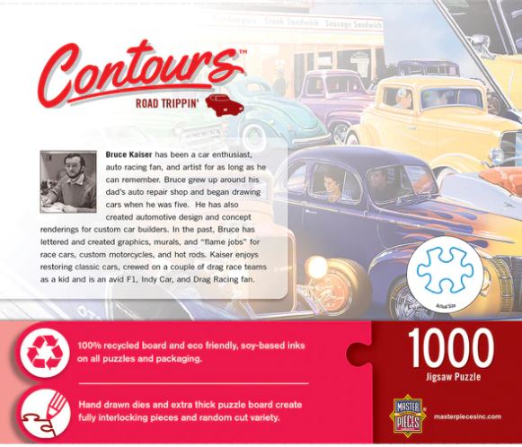 MASTERPIECES SILHOUETTE CASSE-TÊTE 1000 PIÈCES - VOITURES #275-71957 ...