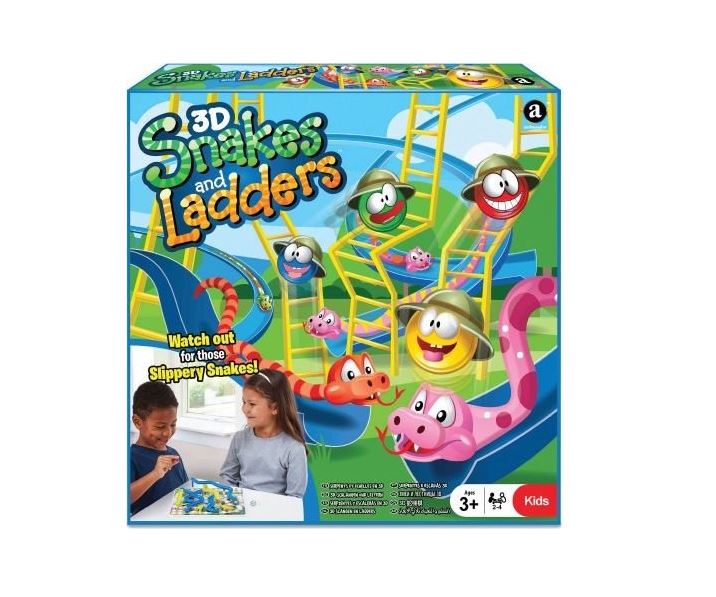 JEU SERPENTS ET ÉCHELLES 3D (MULT) - JEUX DE SOCIÉTÉ / Préscolaire (5 ...
