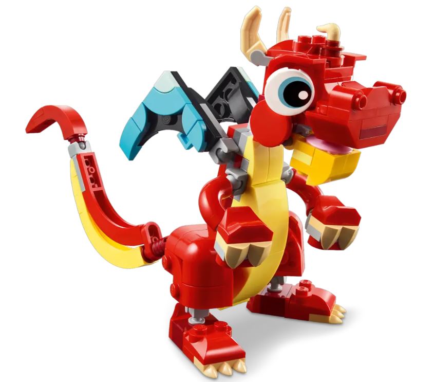 LEGO CREATOR - LE DRAGON ROUGE #31145 - LEGO / Creator