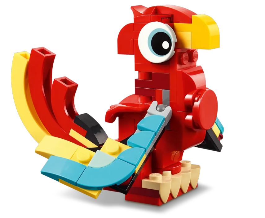 LEGO CREATOR - LE DRAGON ROUGE #31145 - LEGO / Creator