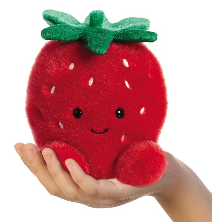 PELUCHE AURORA - PALM PALS - FRAISE JUTEUSE 5" - PELUCHES / Peluches ...
