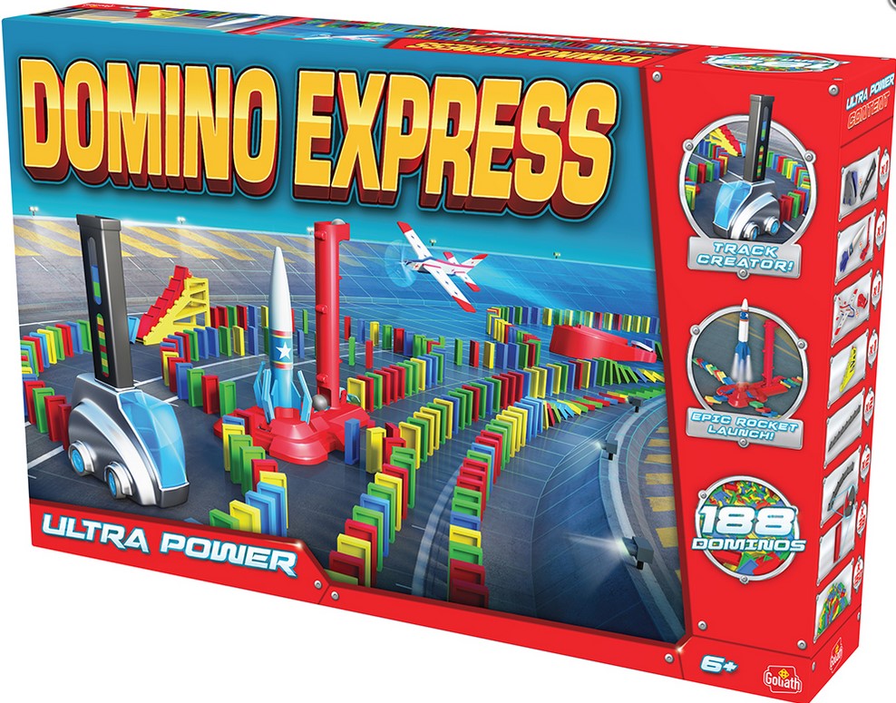 JEU DOMINO EXPRESS ULTRA POWER 188 PIÈCES - JEUX DE SOCIÉTÉ / Enfants ...