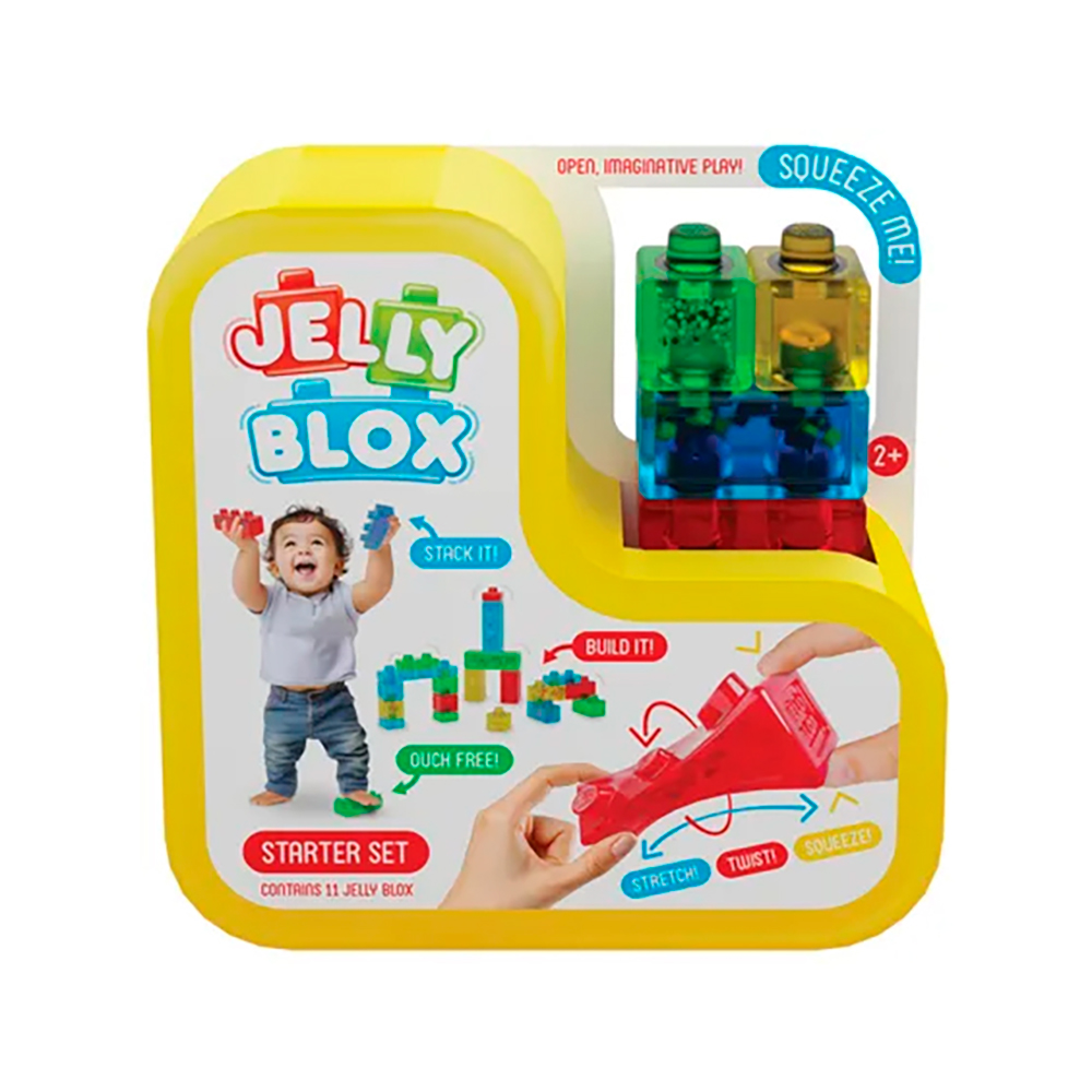 JELLY BLOX - ENSEMBLE DE CONSTRUCTION CRÉATIF - BÉBÉ / Jouets Classiques