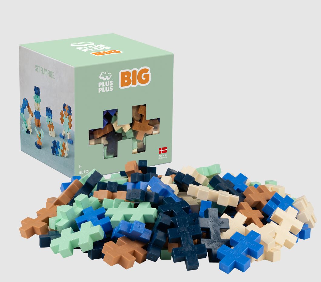 BLOCS PLUS-PLUS - RECHARGE BIG BREEZE - 100 PIÈCES - CONSTRUCTION ...