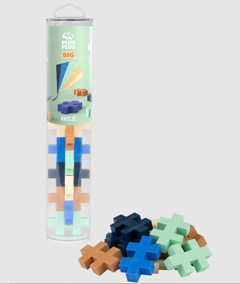 BLOCS PLUS-PLUS - TUBE BIG BREEZE - 15 PIÈCES - CONSTRUCTION / Blocs ...
