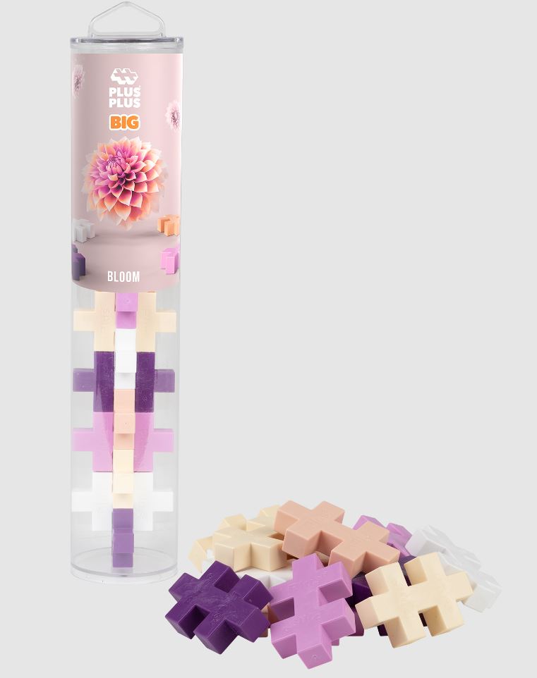 BLOCS PLUS-PLUS - TUBE BIG BLOOM - 15 PIÈCES - CONSTRUCTION / Blocs ...