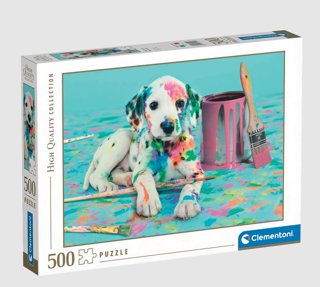 CLEMENTONI CASSE-TÊTE 500 PIÈCES - LE DALMATIEN RIGOLO #35150 - CASSE ...