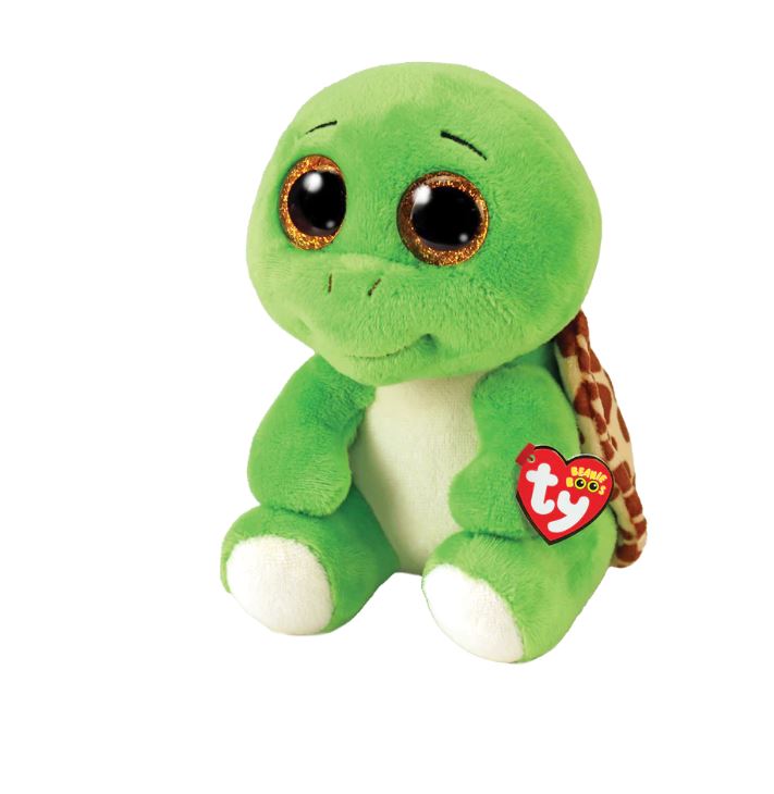 PELUCHE TY BEANIE BOOS - TURBO LA TORTUE MÉDIUM 13" - PELUCHES ...