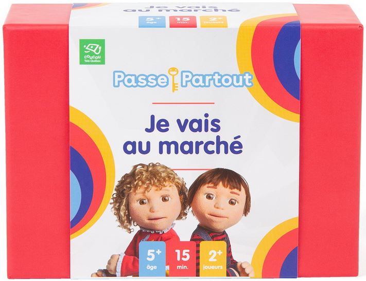 JEU JE VAIS AU MARCHÉ PASSE-PARTOUT - JEUX DE SOCIÉTÉ / Préscolaire (5 ...