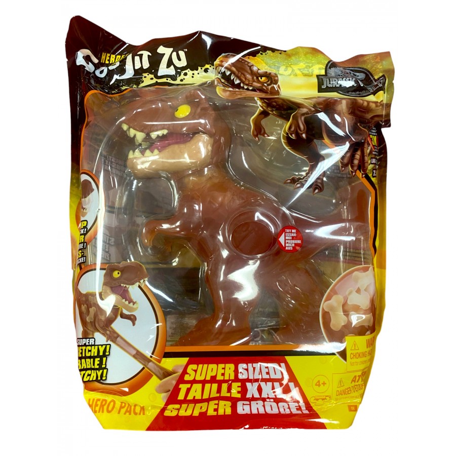 GOO JIT ZU - HÉROS JURASSIC WORLD SUPERGOO T-REX EXTENSIBLE 7,5 ...