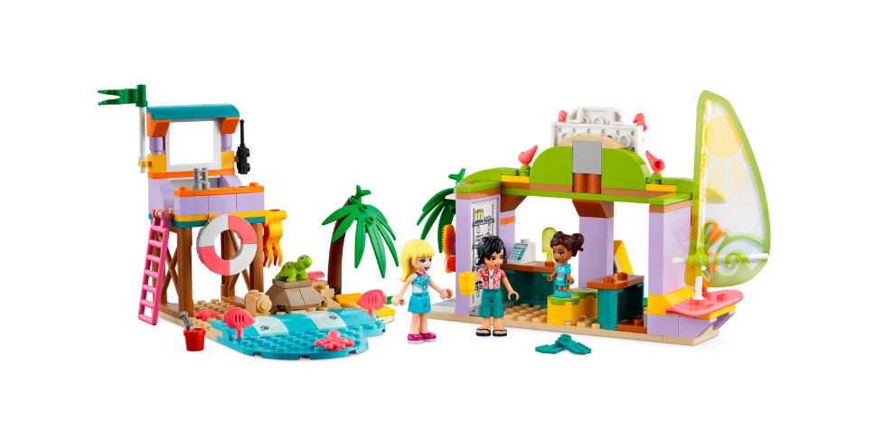LEGO FRIENDS - ANIMATION ET SURF À LA PLAGE #41710 - LEGO / Friends