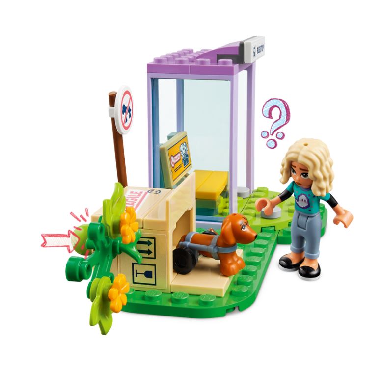 LEGO FRIENDS - LA CAMIONNETTE DE SAUVETAGE DES CHIENS #41741 (0123 ...