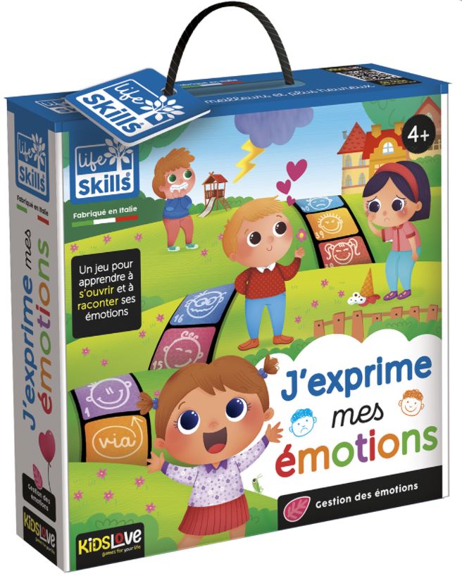 JEU KIDS LOVE - J'EXPRIME MES ÉMOTIONS - JEUX DE SOCIÉTÉ / Préscolaire ...