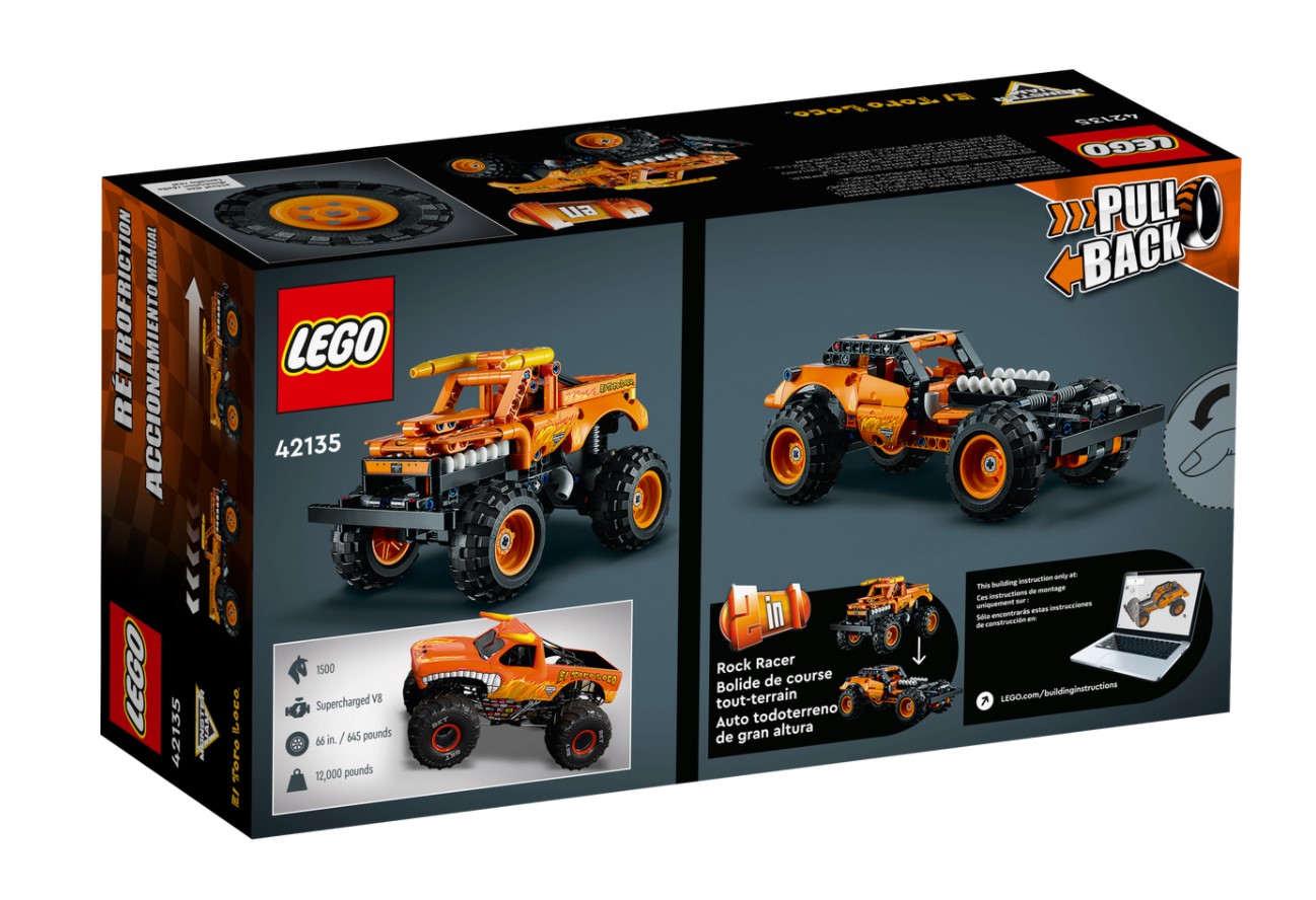 // LEGO TECHNIC - MONSTER JAM EL TORO LOCO #42135 - LEGO / Technic