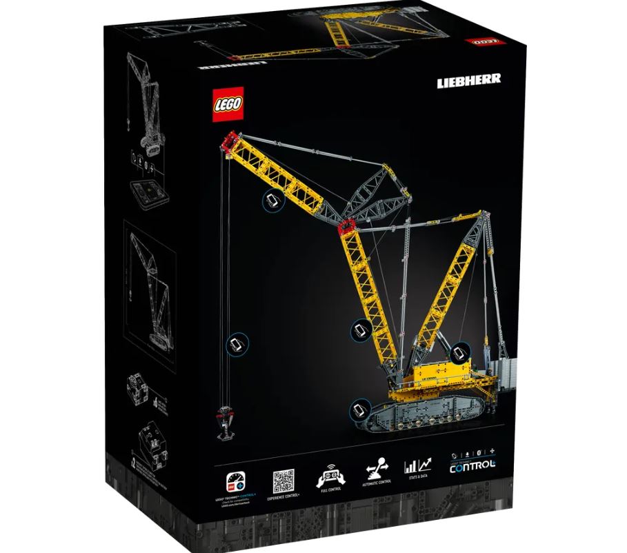 LEGO TECHNIC - LA GRUE SUR CHENILLES LIEBHERR LR 13000 #42146 - LEGO ...