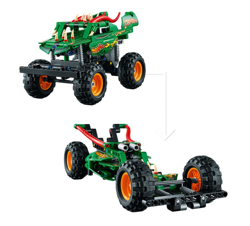 LEGO TECHNIC - MONSTER JAM DRAGON #42149 - LEGO / Technic