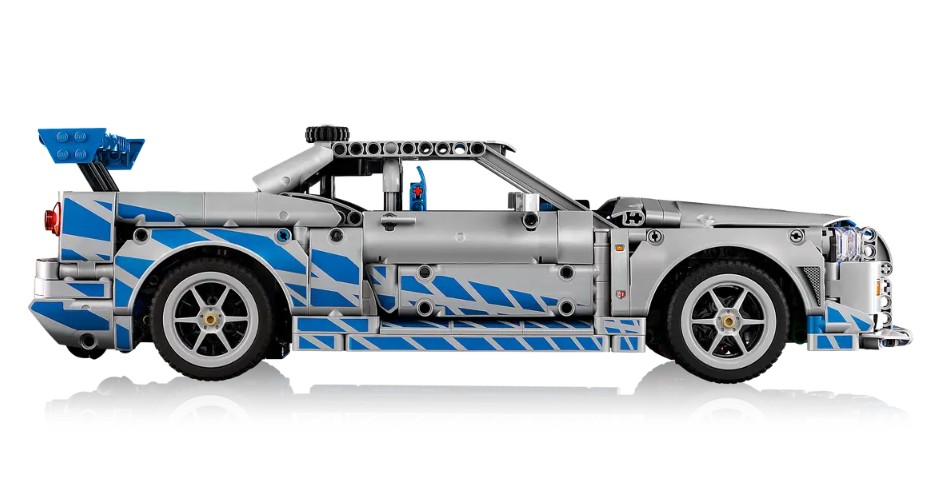 LEGO TECHNIC - NISSAN SKILINE GT-R (R34) RAPIDE ET DANGEUREUX 2 #42210 ...