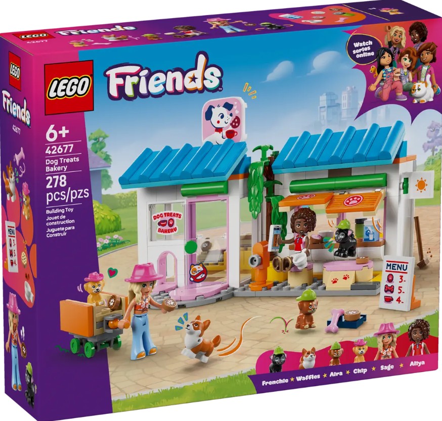 LEGO FRIENDS - LA BOULANGERIE DE GÂTERIES POUR CHIENS #42677 (0126 ...