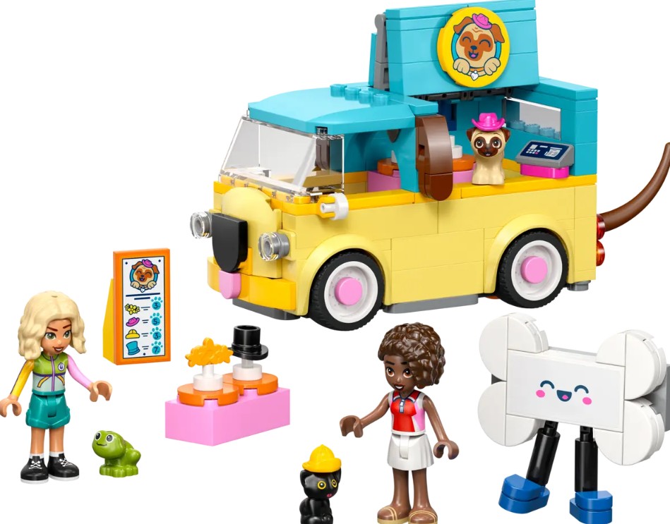 LEGO FRIENDS - LA CAMIONNETTE D'ACCESSOIRES POUR ANIMAUX #42678 - LEGO ...